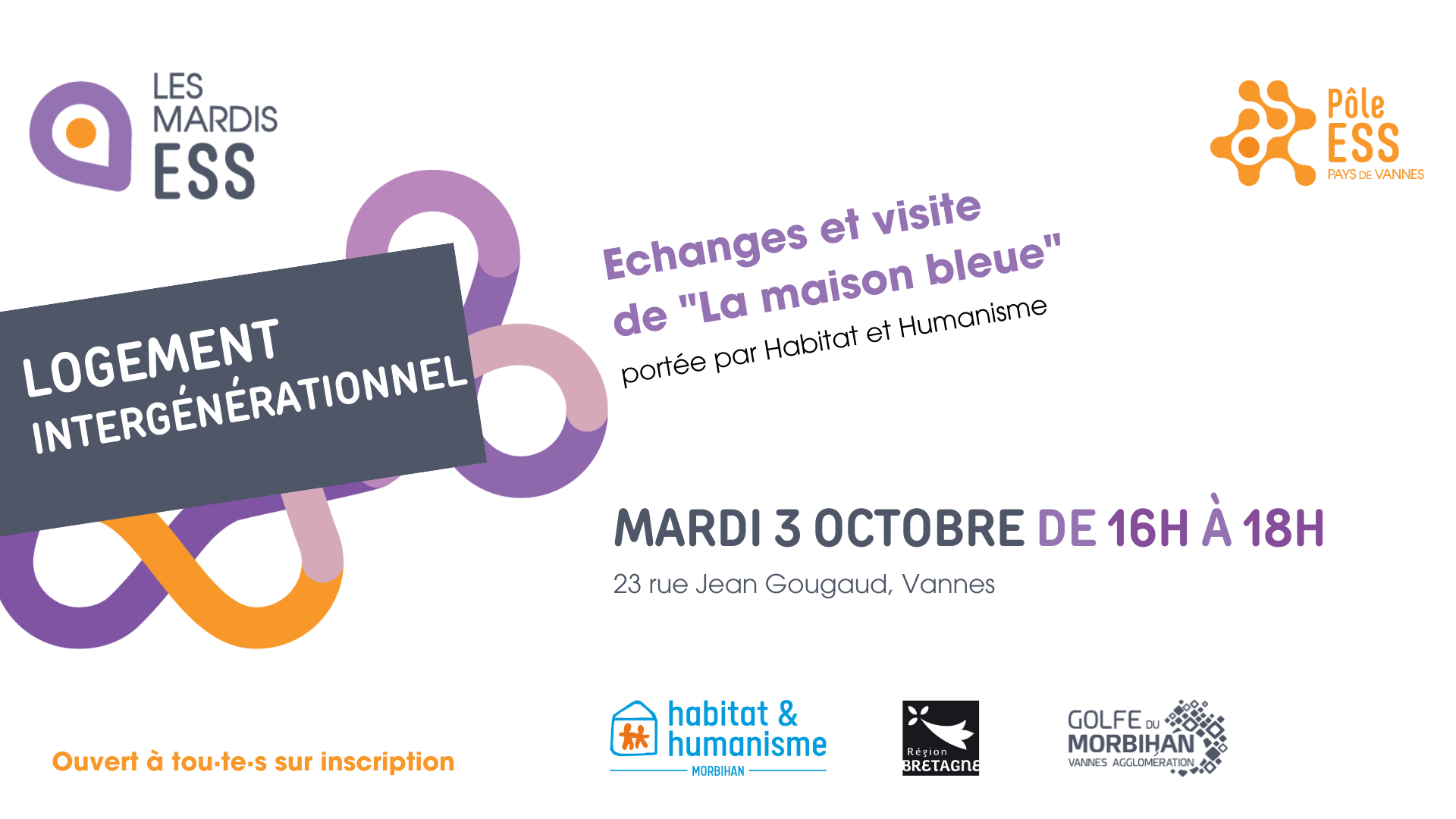 MARDI ESS- Logement intergénérationnel- Mardi 4 octobre - E2S - Pays de ...